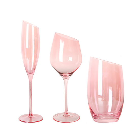 Transparent Pink Glassware – Lily and Lane